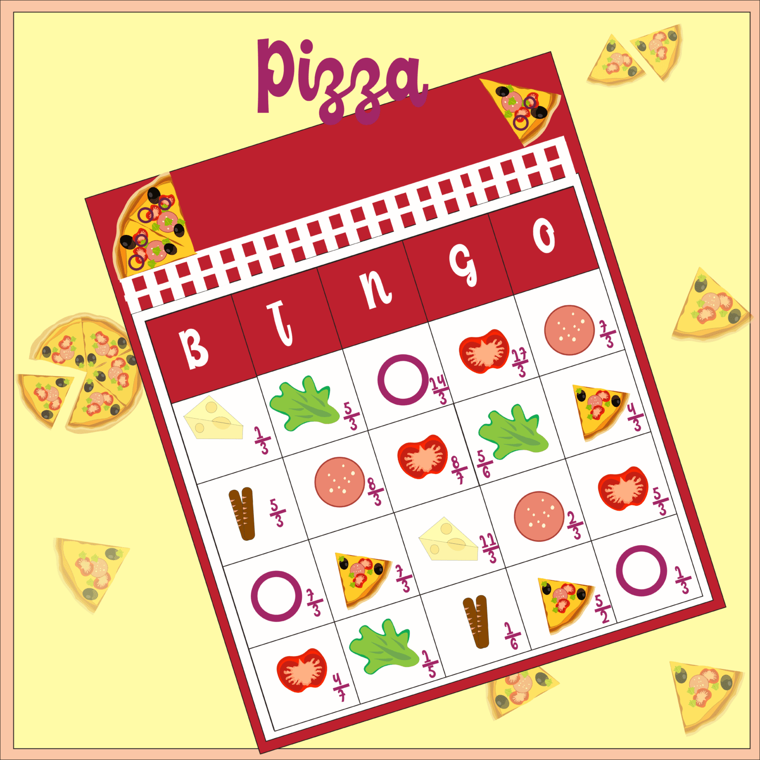 5 Free Fraction Puzzle Worksheet | Fun Activities