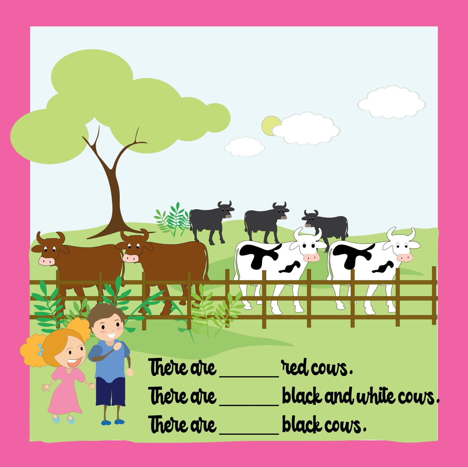 Counting Farm Animals | 5 Easy Activities | Free Printable
