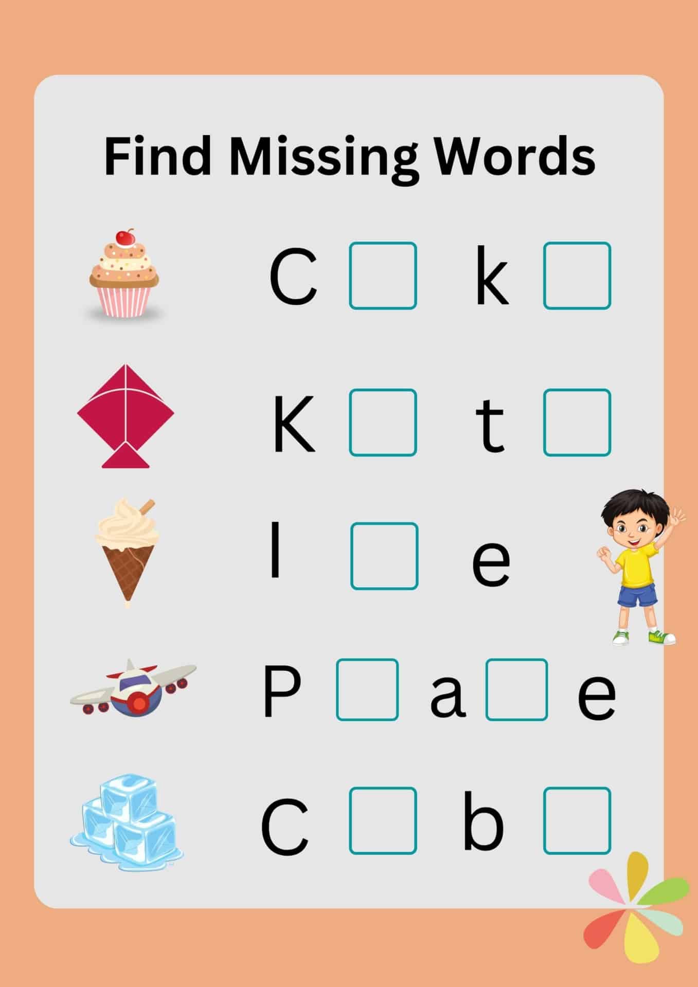 CVCe Words with Pictures | 4 Activities | Free Printable
