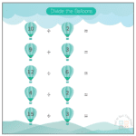 5 Fun Hot Air Balloon Math Worksheets | Free PDF