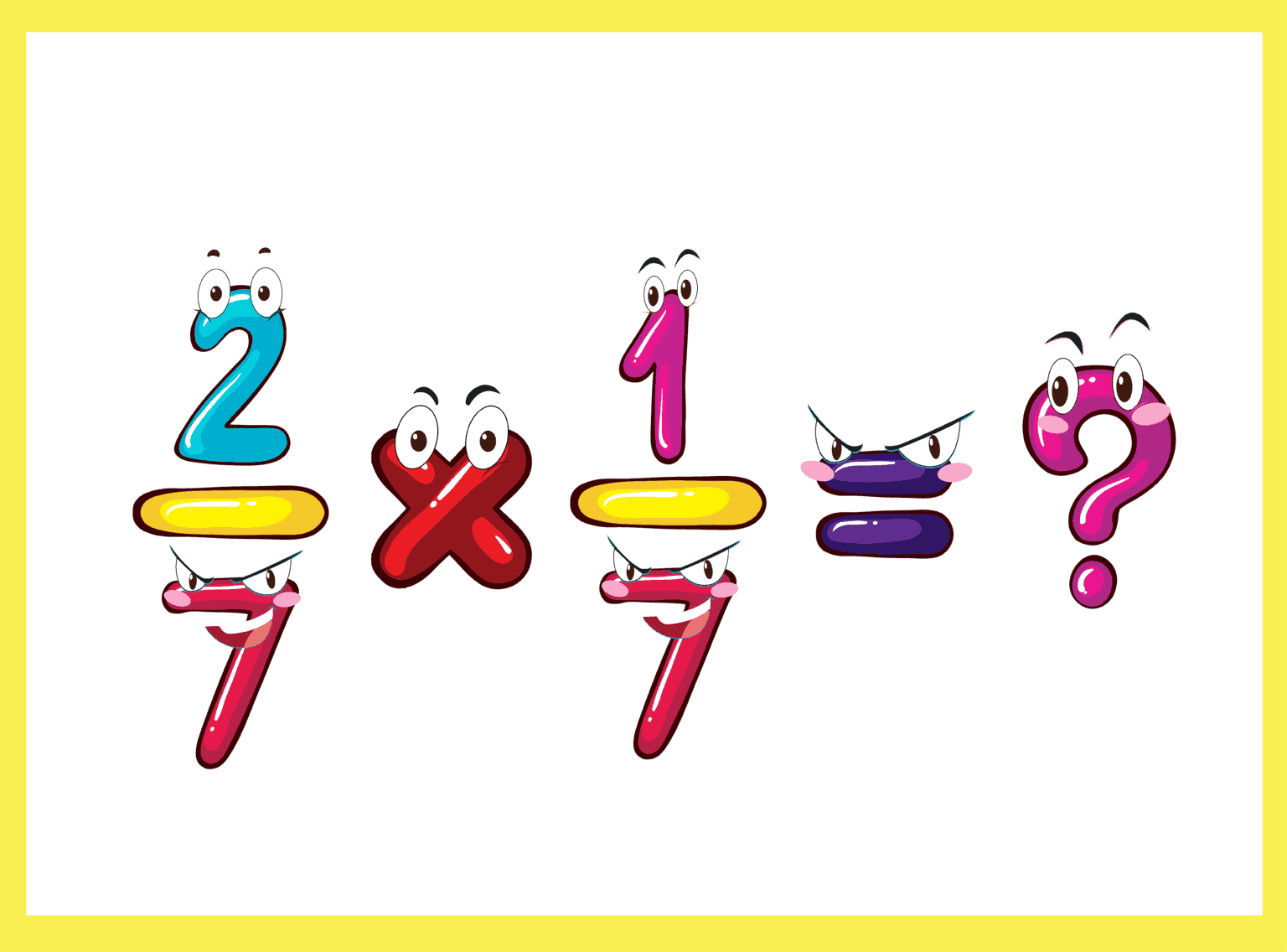 Multiplying Fractions with Same Denominators Worksheets | Free PDF