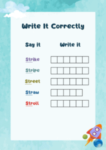 STR Words for Grade 2 | Free Printable