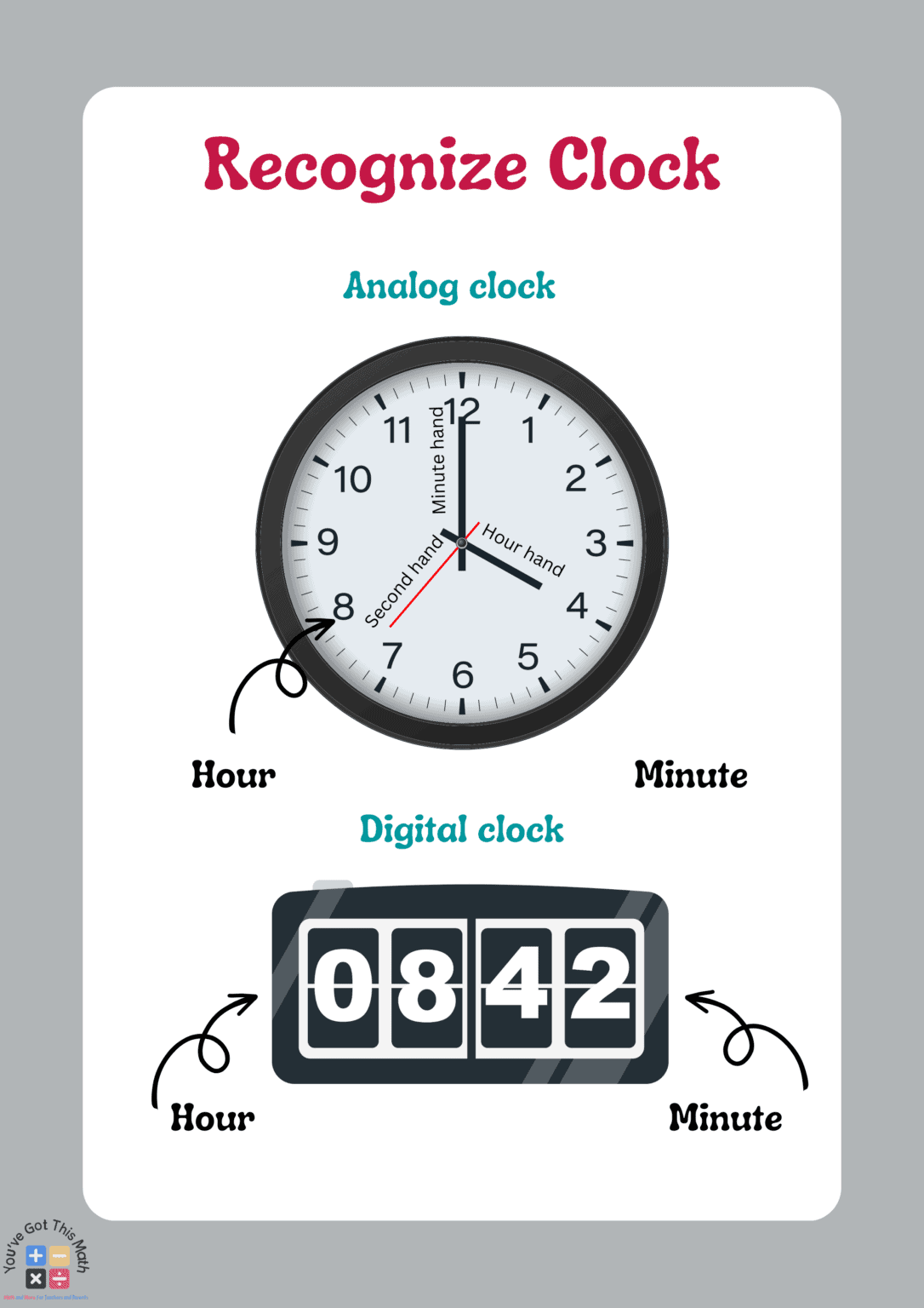 Telling Time Coloring Worksheets | Free Printables