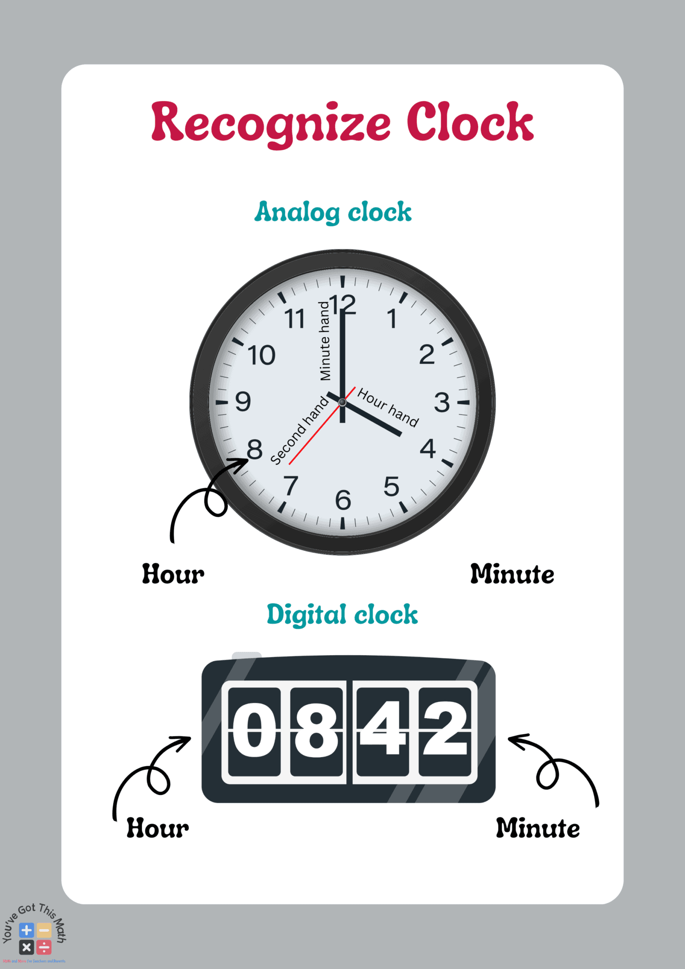 Telling Time Coloring Worksheets | Free Printables