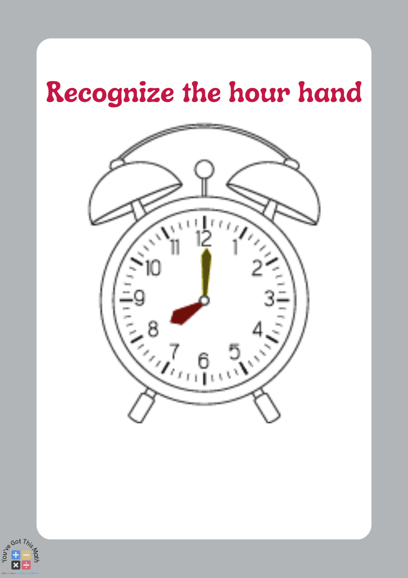 Telling Time Coloring Worksheets | Free Printables