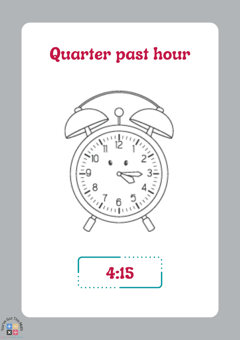 Telling Time Coloring Worksheets | Free Printables