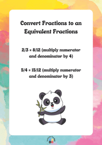 6 Free Adding and Subtracting Fractions with Regrouping Worksheet