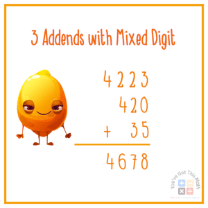 Adding with 3 Addends | Math Games | Free Printable
