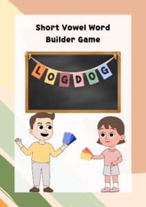 5 CVC Short Vowel Games | Word Game | Free Worksheets