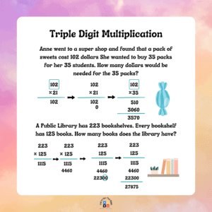 Multi Digit Multiplication Word Problems | Free Worksheet