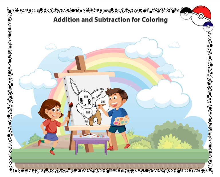 10 Exciting Pokemon Color by Number Coloring Pages | Free Printable