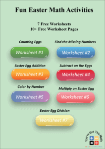 Easter Math Activities | Free Printable | Kindergarten