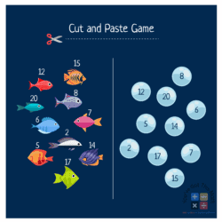 11 Free Ocean Themed Math Activities for Preschoolers | Free Worksheets