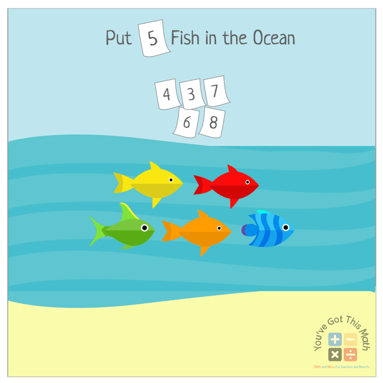 11 Free Ocean Themed Math Activities for Preschoolers | Free Worksheets