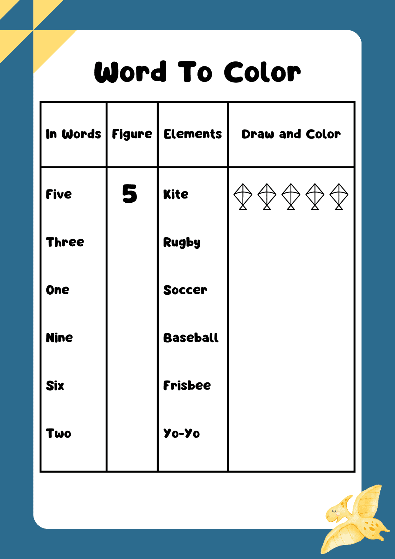 Count and Color Kindergarten Worksheets for Students | Free Printable