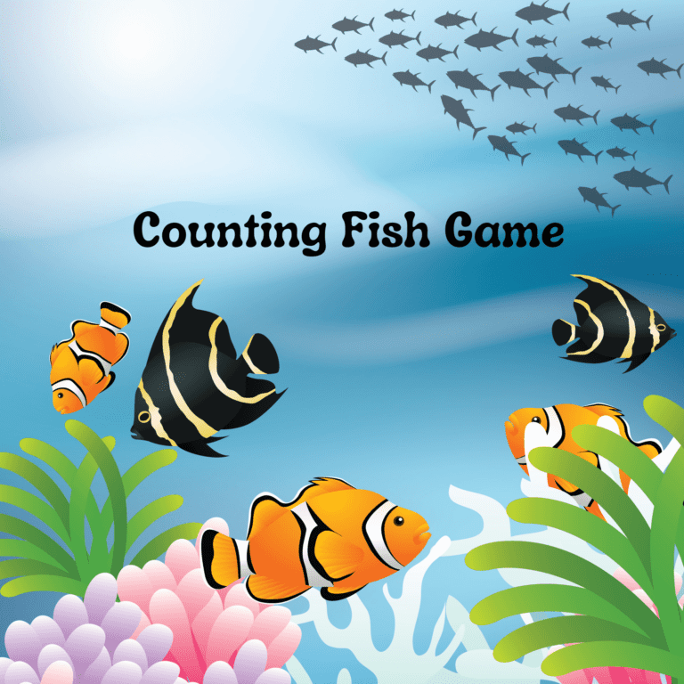 5 Fun Counting Fish Game | Free Math Worksheets