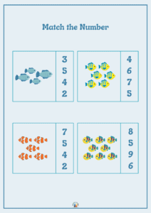 5 Fun Counting Fish Game | Free Math Worksheets