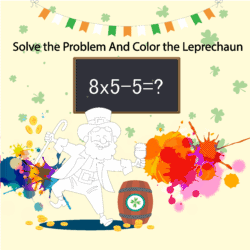 Leprechaun Color by Number | Fun Activities
