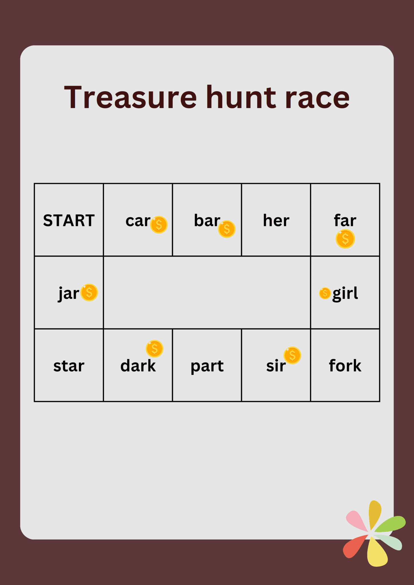 R Controlled Vowels Activities | Free Printables