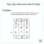 11 Free 3 Digit Subtraction with Regrouping Worksheets PDF