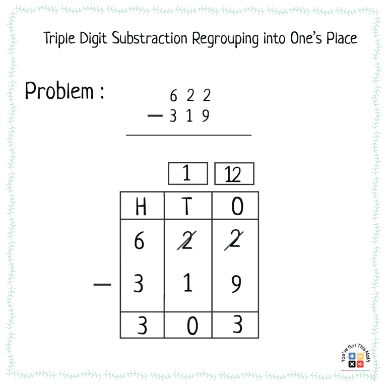 11 Free 3 Digit Subtraction with Regrouping Worksheets PDF