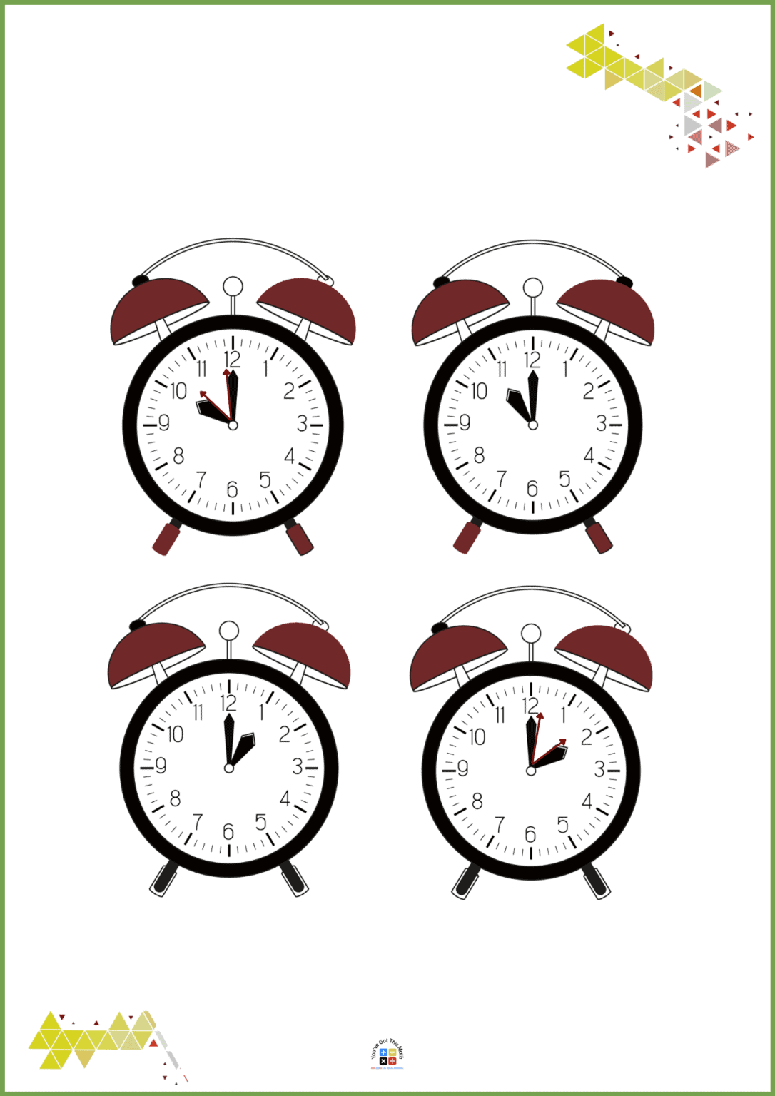 10 Real Life Examples of Acute Angles in the Home | Free Printable