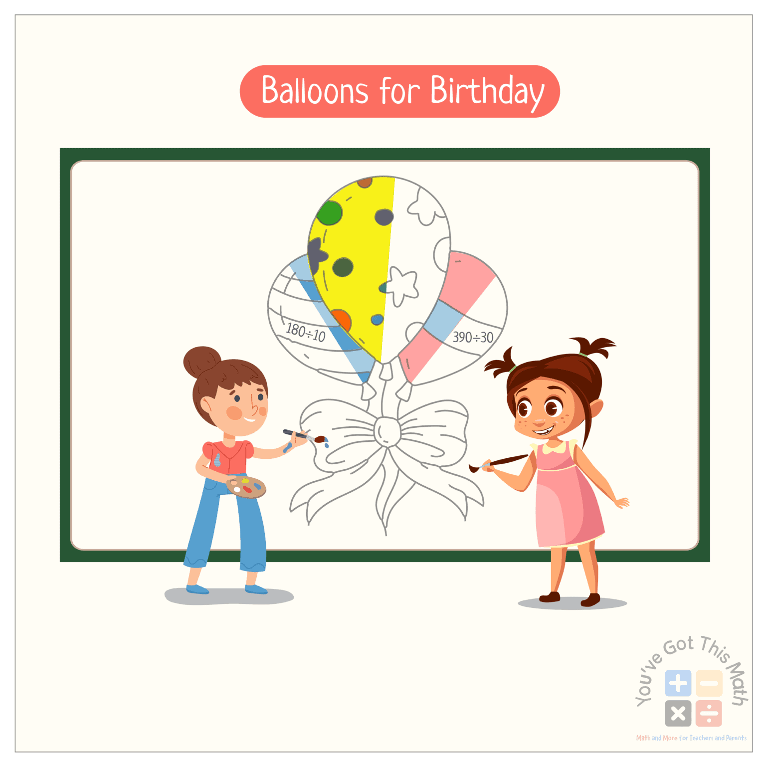 5 Free Long Division Color by Number Worksheets | Fun Activities