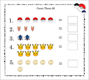 8 Exciting Pokémon Math Worksheets | 22 Free Pages