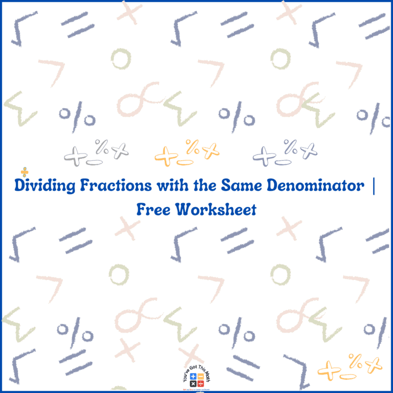 Equivalent Fractions Game | Oh No, Fraction Man | Free Printable