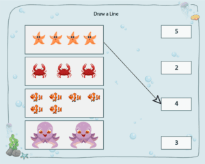 Counting Sea Animals | 50+ Free Task Card