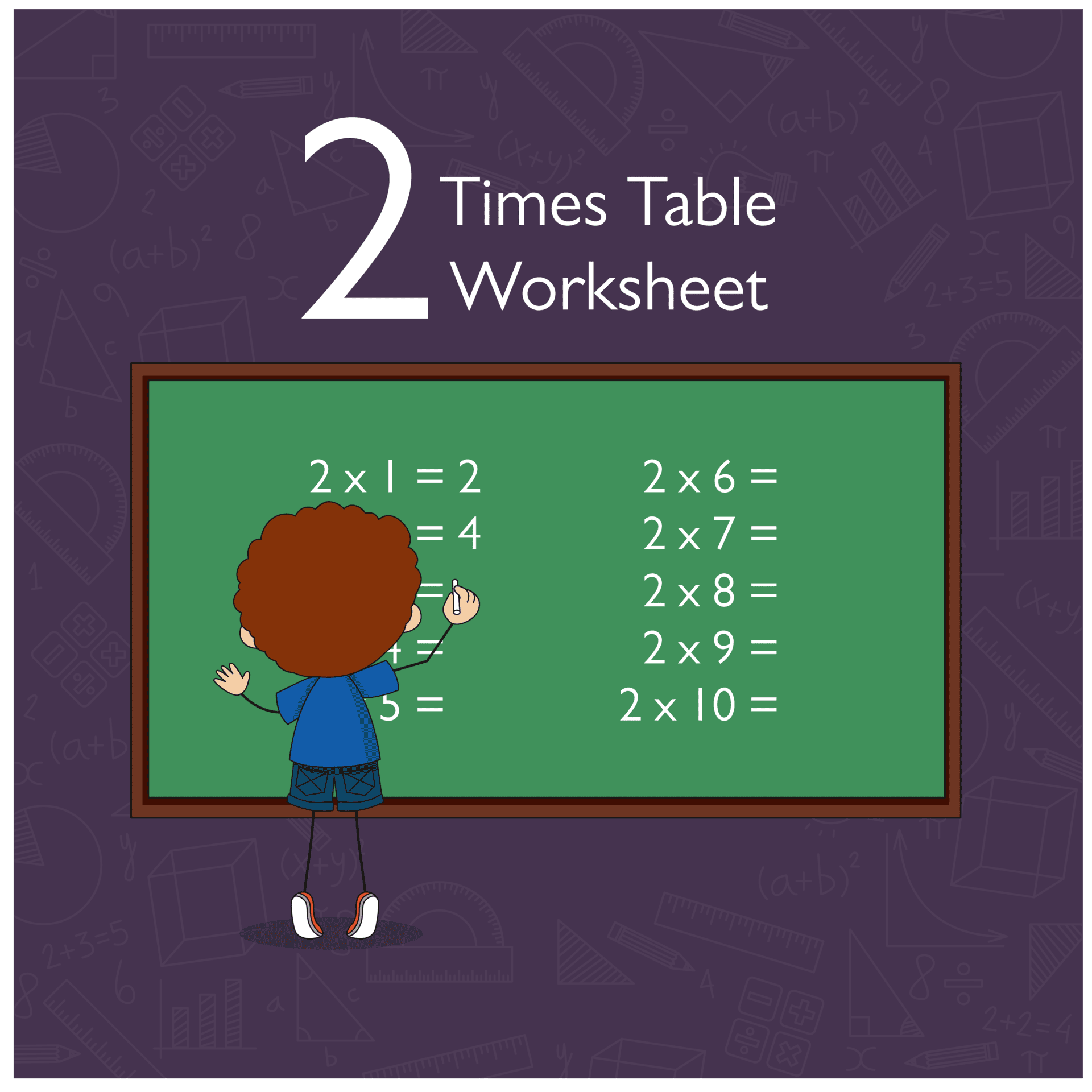 12 Free 2 Times Table Worksheets Fun Activities
