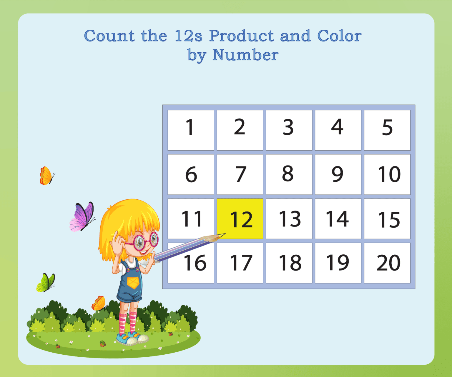 7 Free 12 Times Table Worksheet | Fun Activities