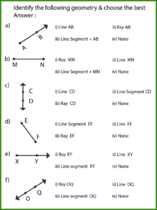 Free Lines Rays and Line Segments Worksheet | 10+ Pages