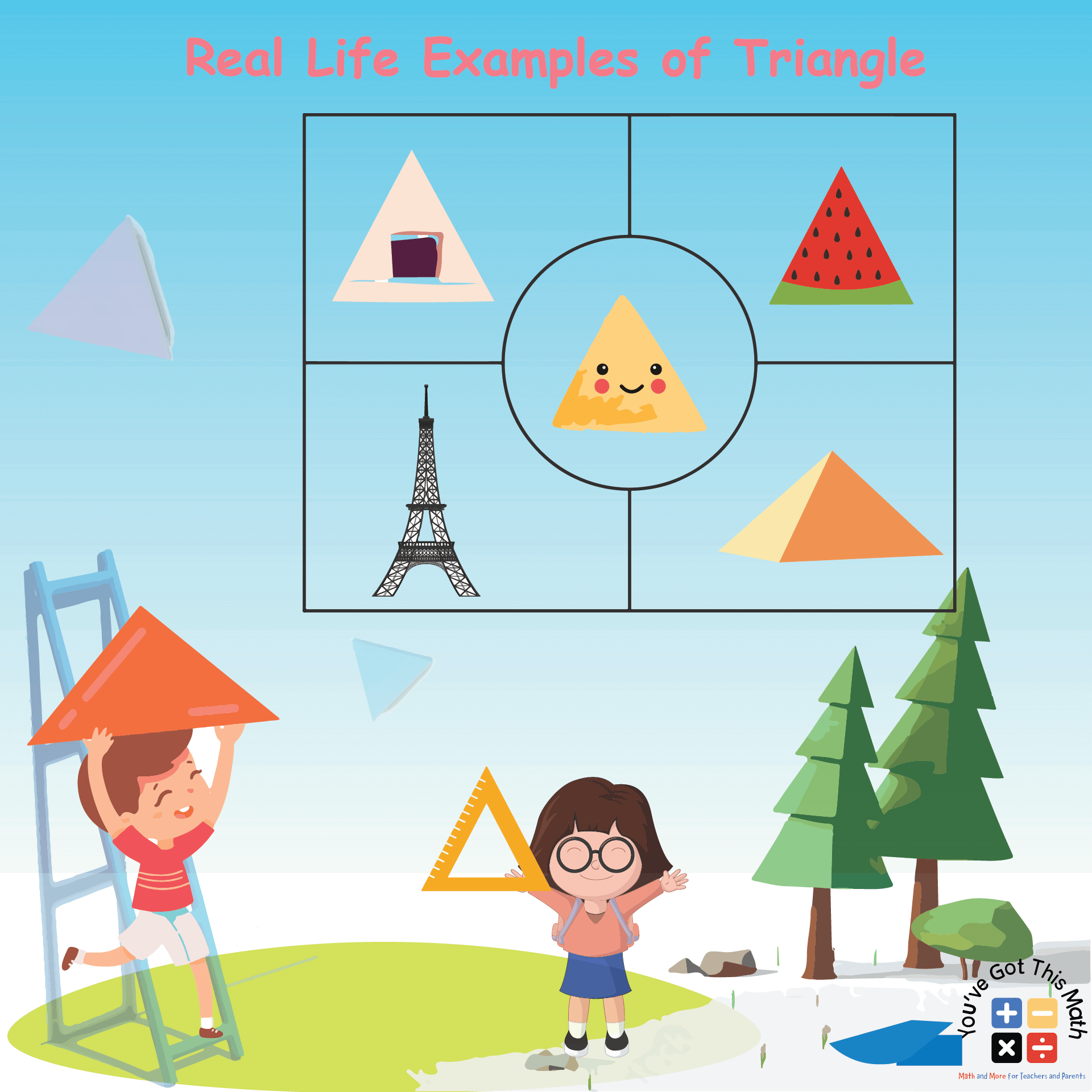 Top 10 Real Life Examples Of Triangle Free Printable