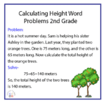 9 Fun Measurement Word Problems 2nd Grade Worksheets