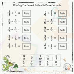 12 Free Exciting Dividing Fractions Activity