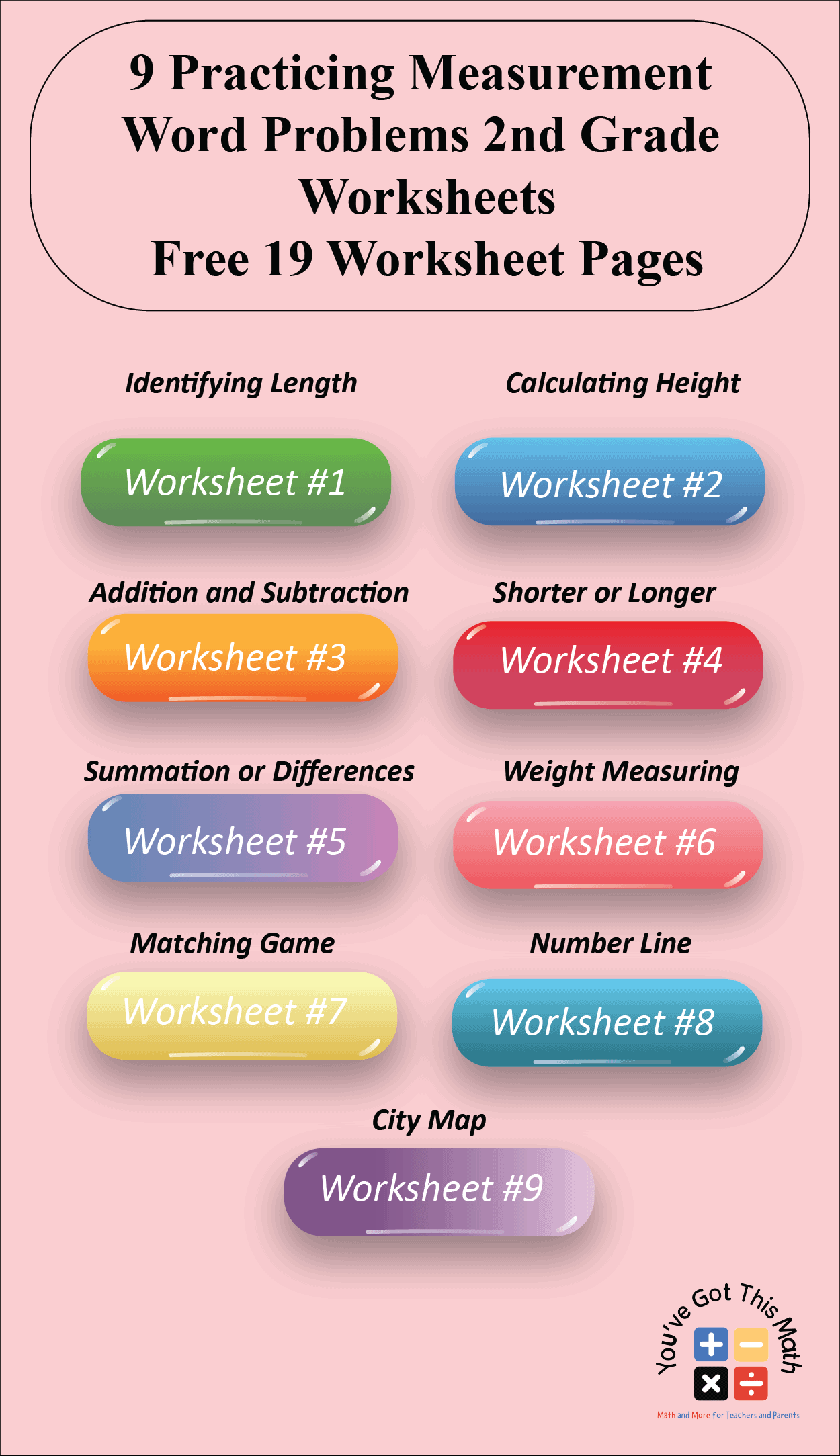 9 Fun Measurement Word Problems 2nd Grade Worksheets 9 Fun Measurement Word Problems 2nd Grade Worksheets