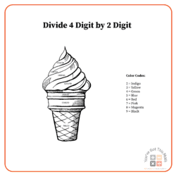 5 Free Division Coloring Worksheets | Fun Activities