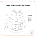 5 Free Division Coloring Worksheets | Fun Activities