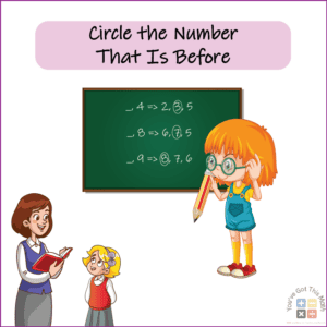 7 Free Before Numbers Worksheet | Fun Activities