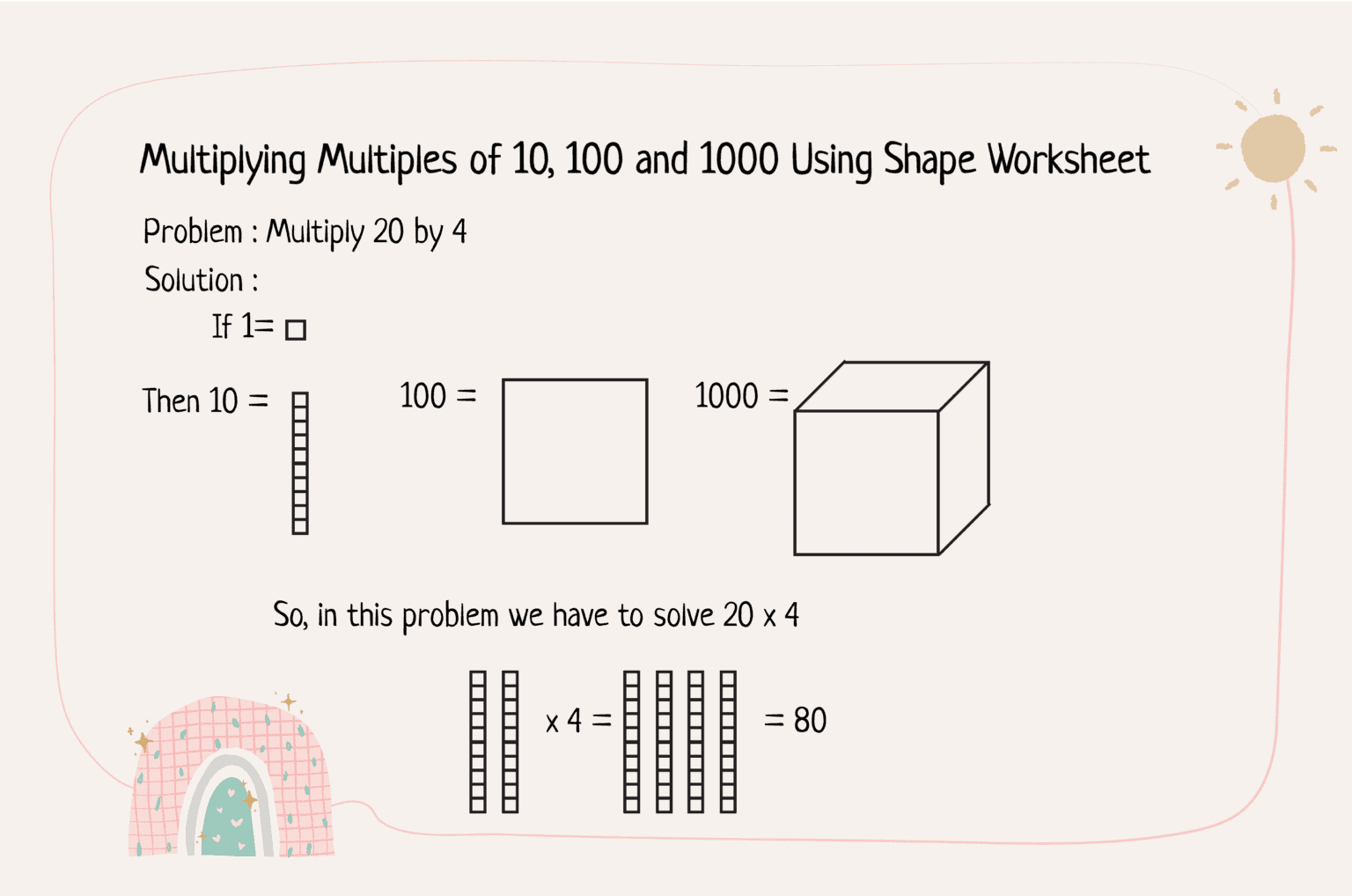 8 Free Multiplying by Multiples of 10 100 and 1000 Worksheet