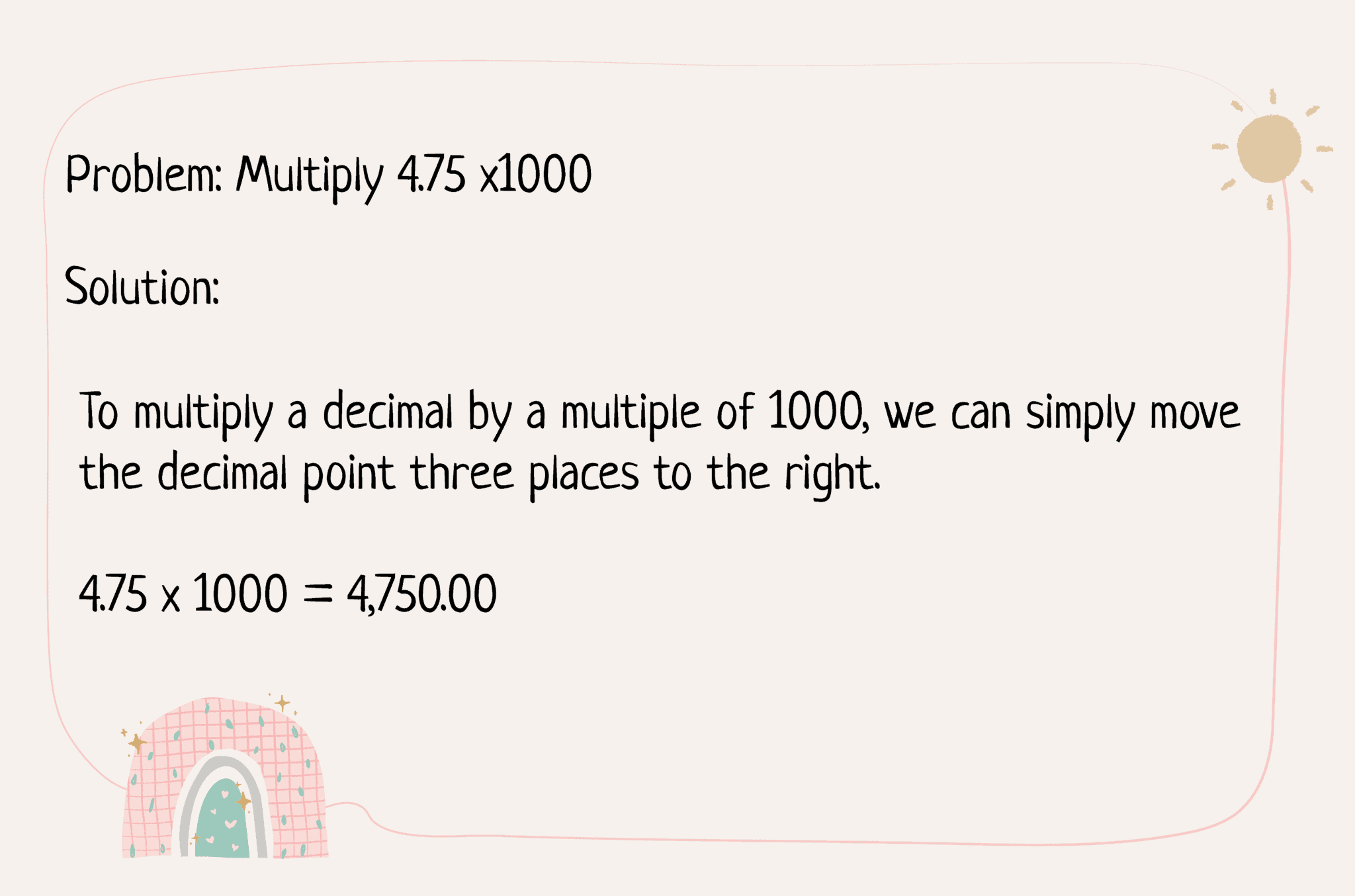 8 Free Multiplying by Multiples of 10 100 and 1000 Worksheet