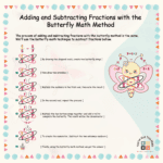 100+ Fun Butterfly Math Method Problems | Free Worksheet