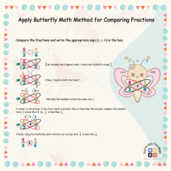 100+ Fun Butterfly Math Method Problems | Free Worksheet