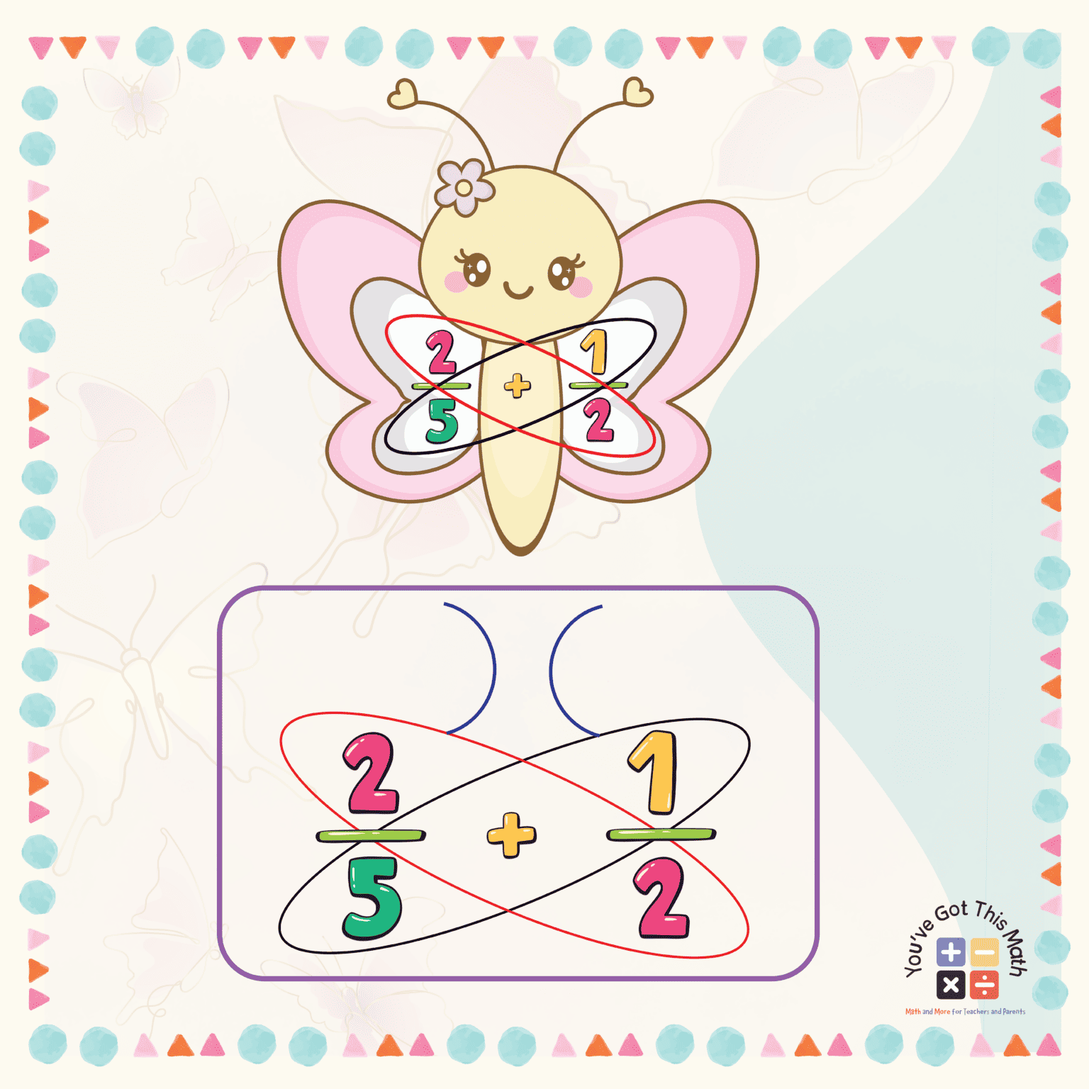 100+ Fun Butterfly Math Method Problems | Free Worksheet