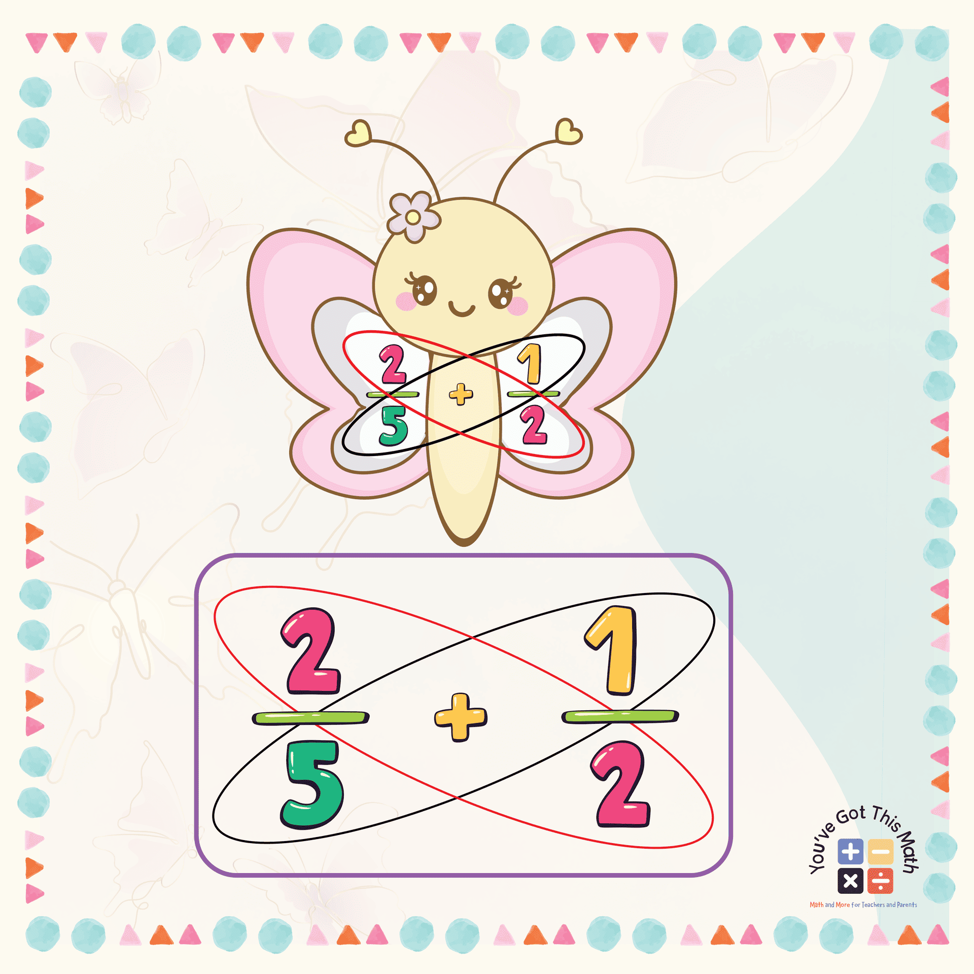 100+ Fun Butterfly Math Method Problems | Free Worksheet