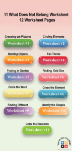 11 Fun What Does Not Belong Worksheet | Free Printable