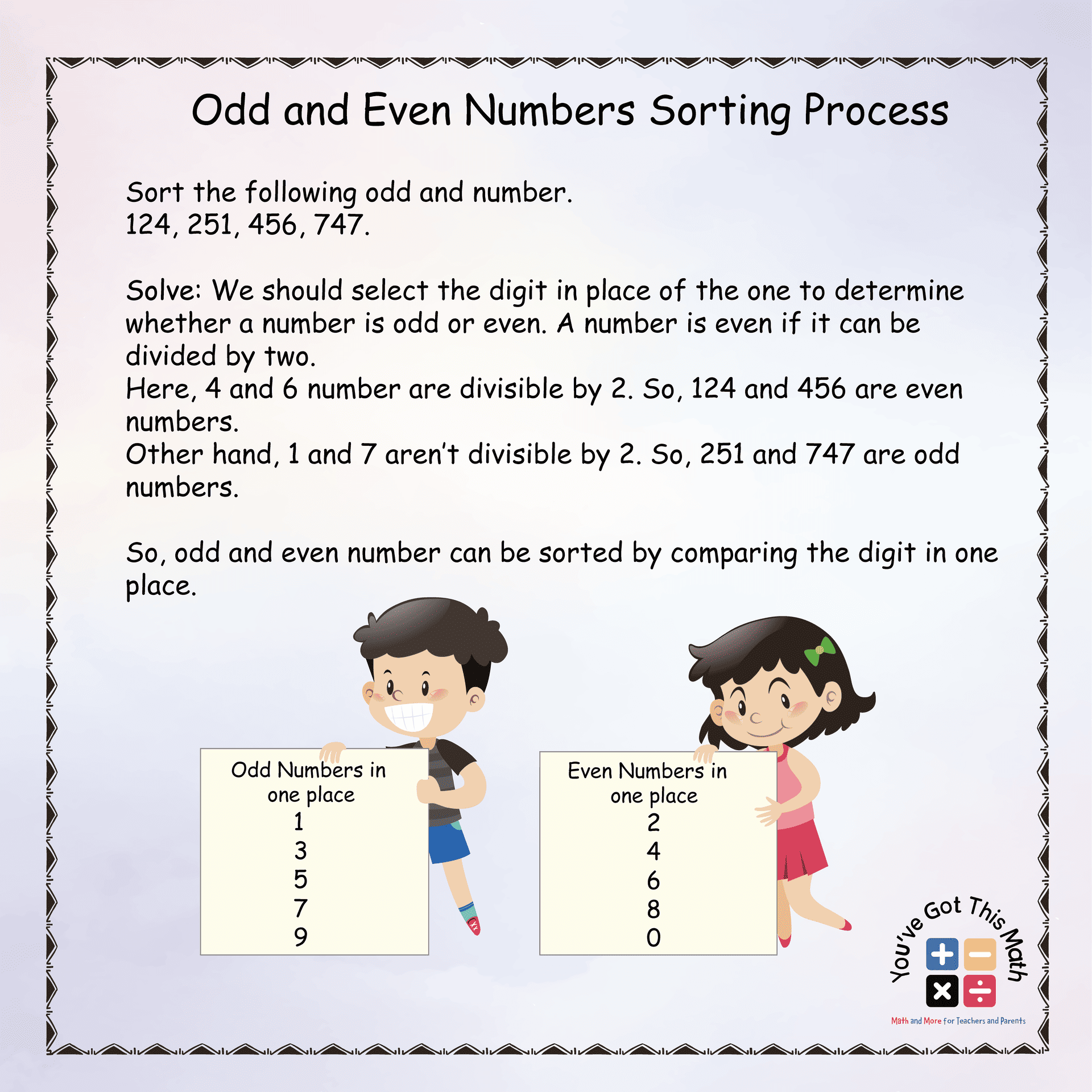 10 Fun Odd and Even Numbers Sorting Worksheets
