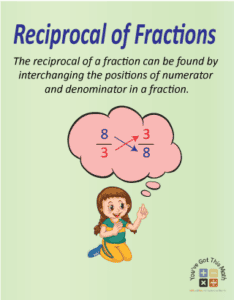 5 Free Multiply by Reciprocal When Dividing Fractions Worksheets