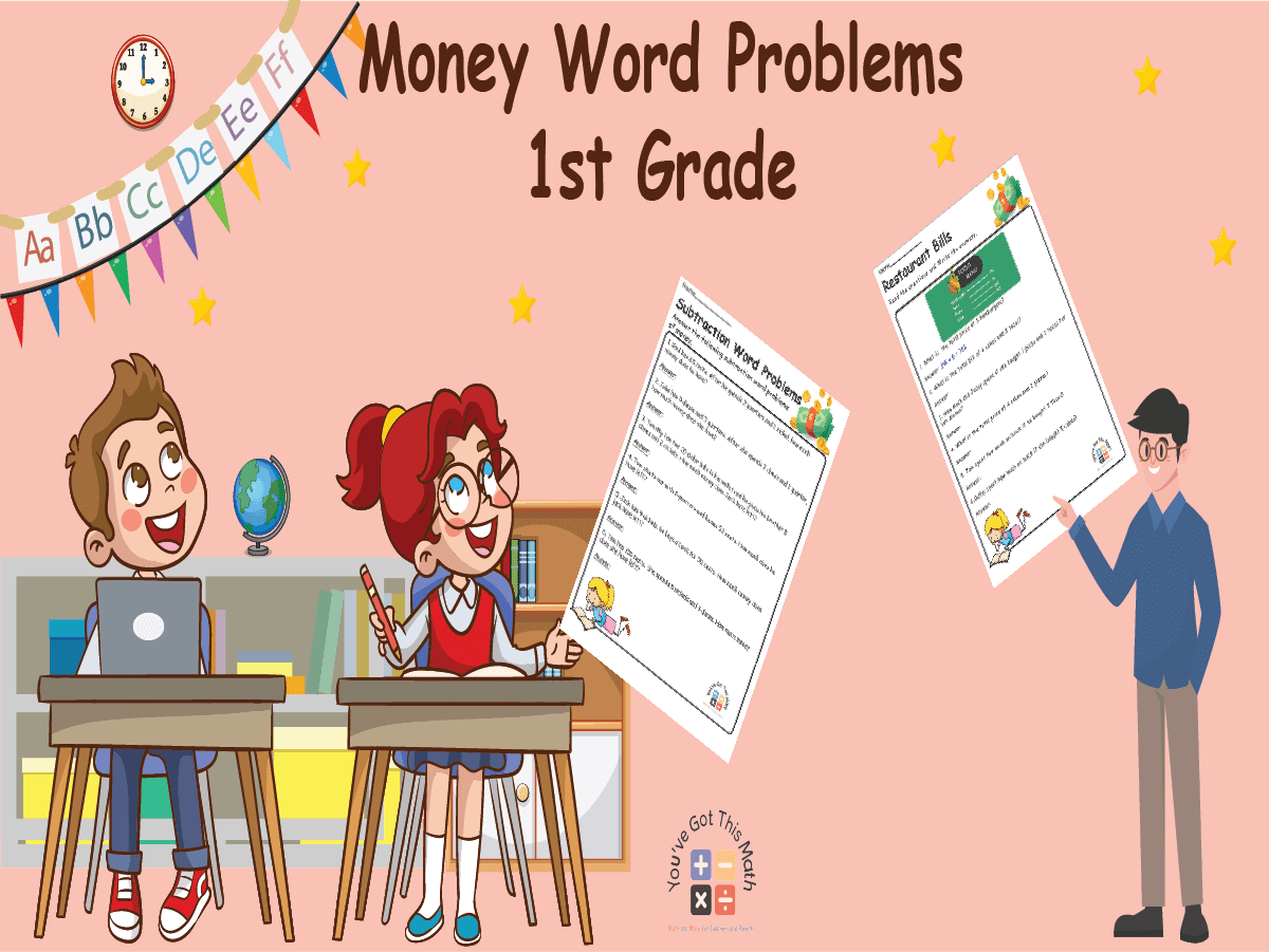 18 Interactive Money Word Problems 1st Grade Worksheets 18 Interactive Money Word Problems 1st Grade Worksheets